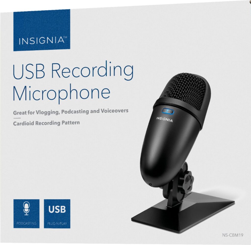 Insignia USB Microphone NS-CBM19 - Qubit ICT Solutions Kenya