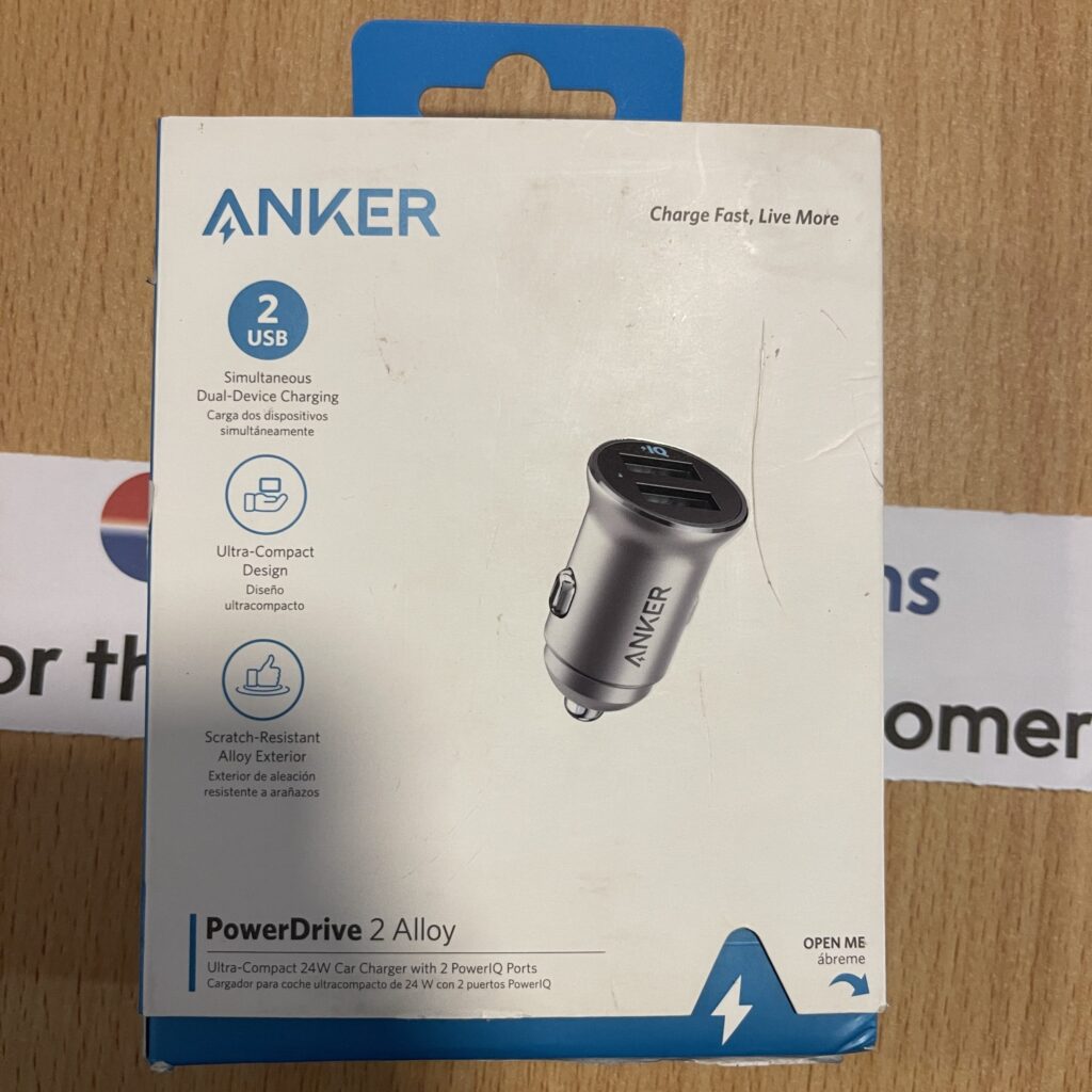 Anker PowerDrive 2 Alloy - Qubit ICT Solutions Kenya